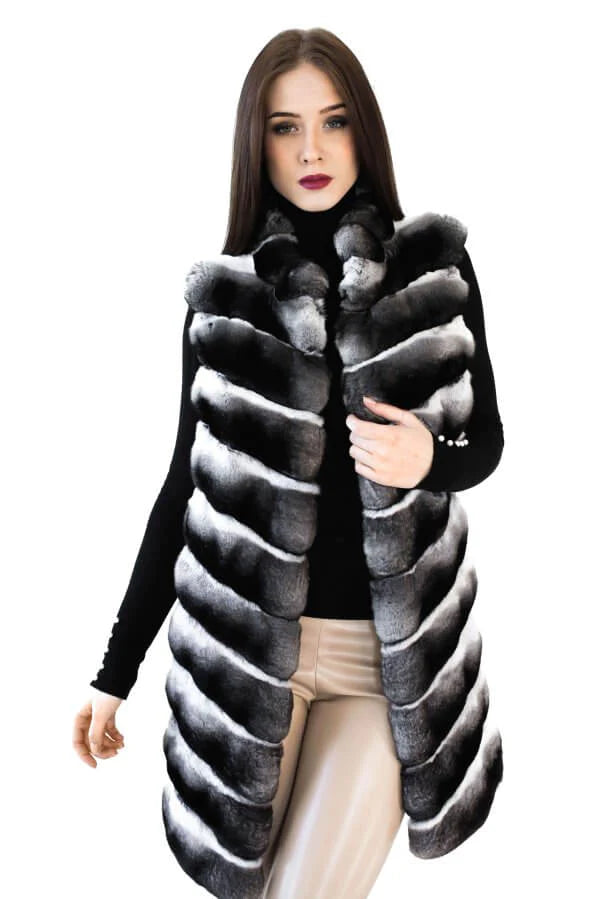 Chinchilla Fur Vests made by FurbySD